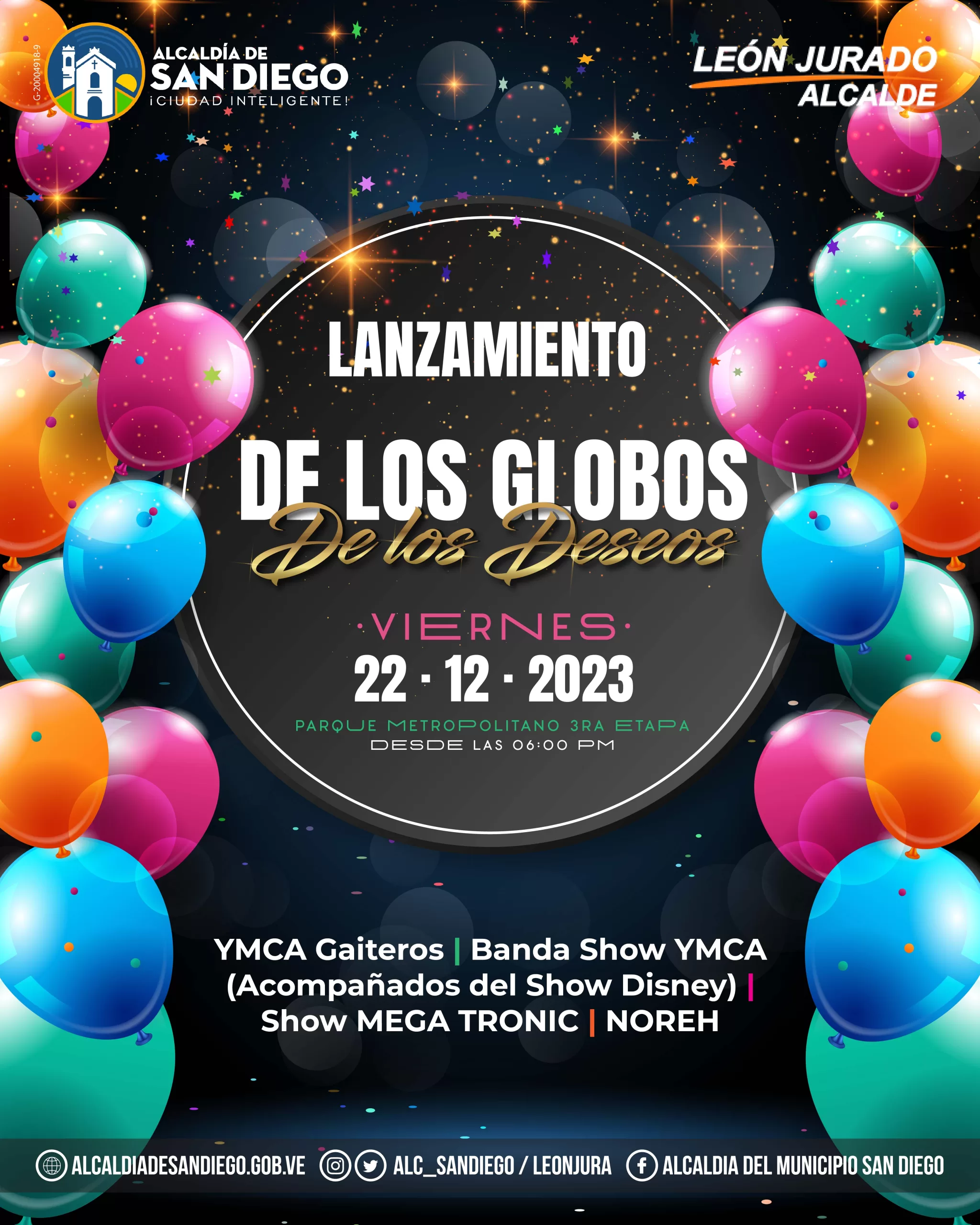 Globos de los deseos serán lanzados en Gran Bazar Navideño de San Diego