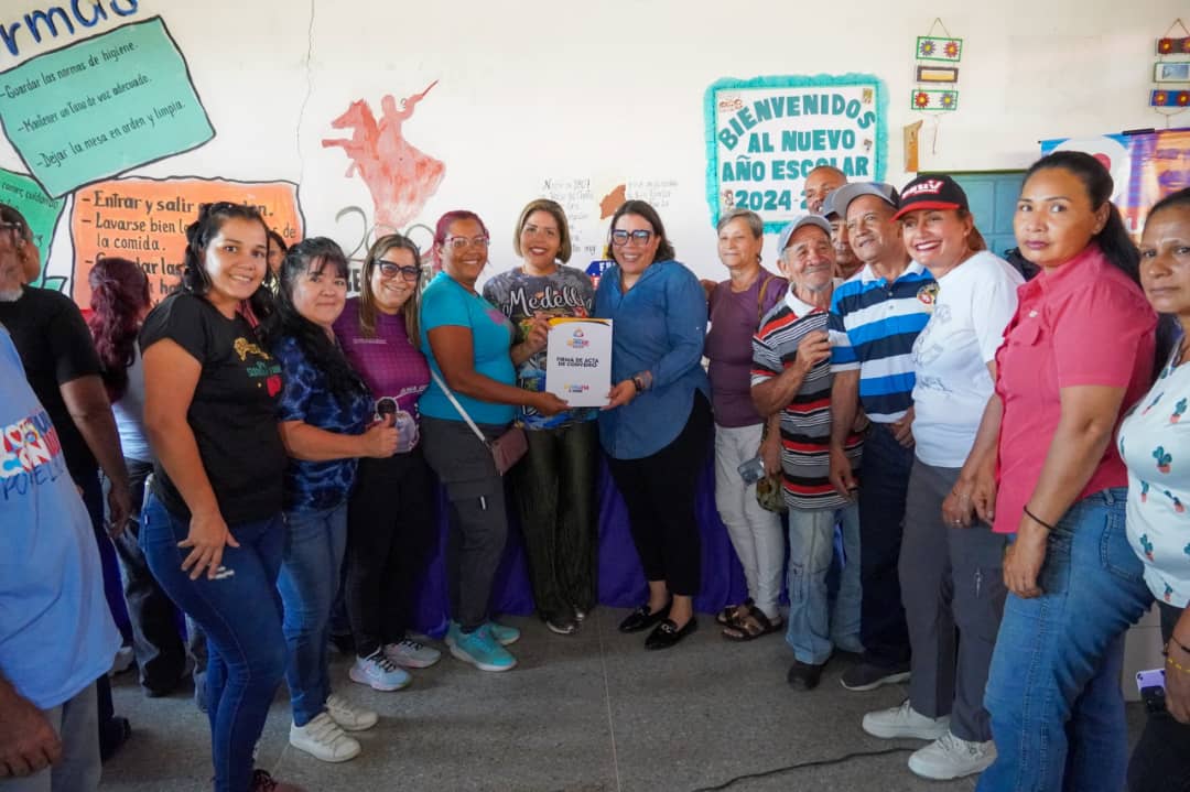 Alcaldesa Ana González activó transferencia de recursos para ejecución del segundo proyecto ...