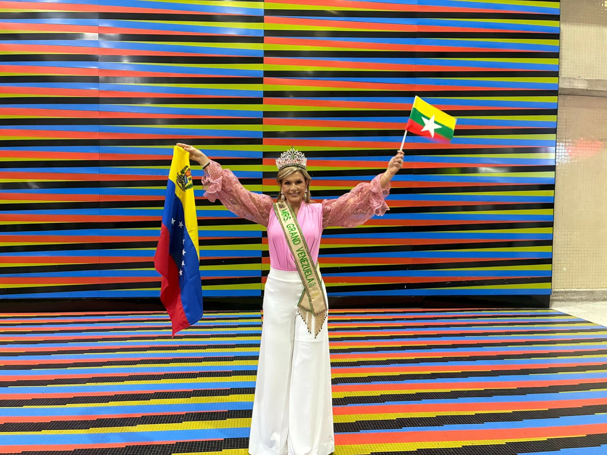 María Victoria Urbina primera venezolana en participar en el Mrs Grand ...